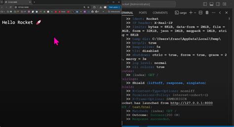 Rocket The Rust Web Framework Hello World DEV Community