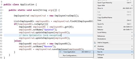 JPA Optimistic Lock Exception In Java Development Mkyong