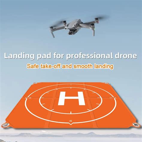 Dji 미니 3 Se 매빅 3 프로용 접이식 랜딩 패드 주차 에이프런 매트 스퀘어 드론 쿼드콥터 액세서리 65cm 1 개