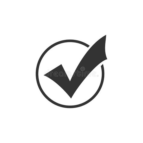 Pop Art Check Mark In A Box Line Icon Isolated On Color Background Tick Symbol Check List
