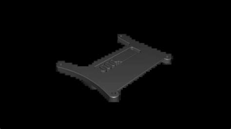 Low Profile Din Rail Bracket For Raspberry Pi Skr Pico And Btt Pi 12 By Tn00364361