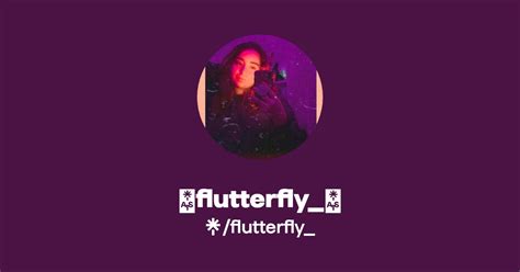🦋flutterfly🦋 Twitter Tiktok Twitch Linktree