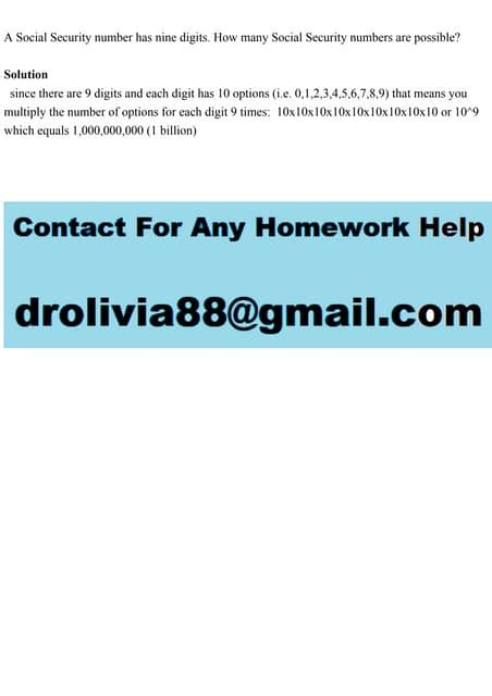 A Social Security Number Has Nine Digits How Many Social Security N Pdf