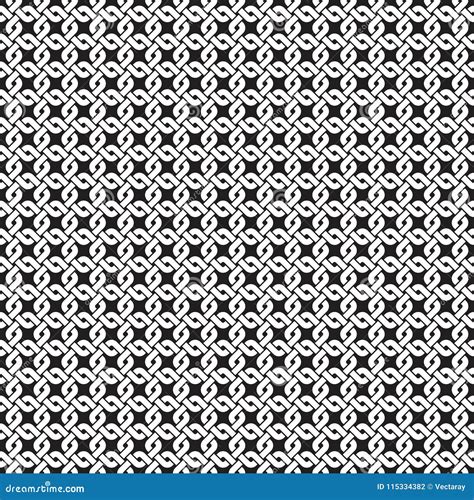 Seamless Interlocking Geometric Pattern Background Stock Illustration