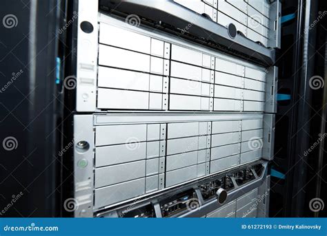 Array Of Hard Drives In Data Center Stock Image Image Of Enterprise Hardware