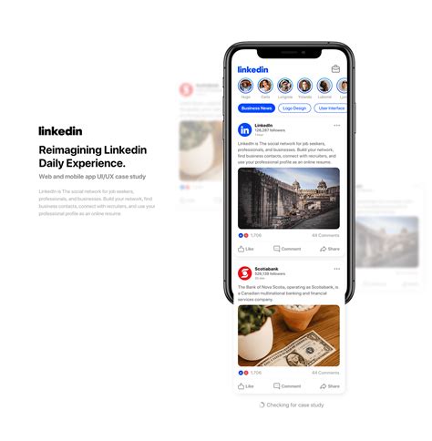 Reimagining Linkedin Uiux Case Study Behance