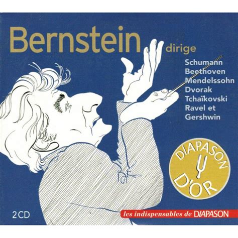 Bernstein Dirige Schumann Beethoven Mendelssohn Dvorak Tchaïkovski Ravel Et Gershwin