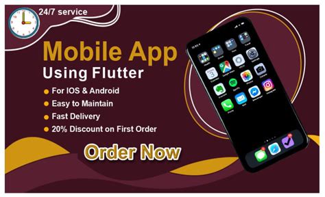 Build Android And Ios Mobile App Using Flutter By Hakali12 Fiverr