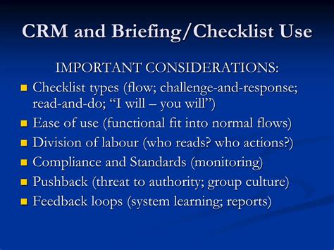 PPT CRM And Checklists PowerPoint Presentation Free Download ID 3919586