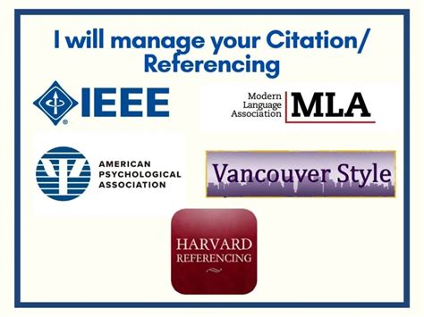 Referencing And Bibliography Of Research Upwork