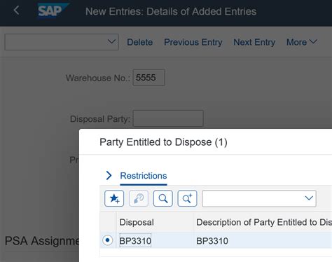 Solved EWM Entitled To Dispose Not Allowed In Tcode Sc SAP Community