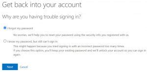 Self Service Password Reset SSPR Academic IT Security