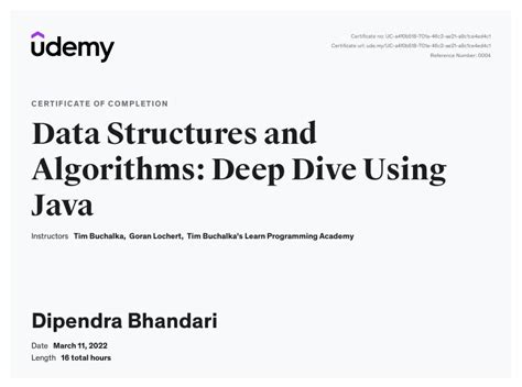 Dipendra Bhandari On Linkedin Dsa Java Certificateofcompletion