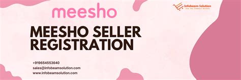 Meesho Seller Registration How To Sell On Meesho Infobeam