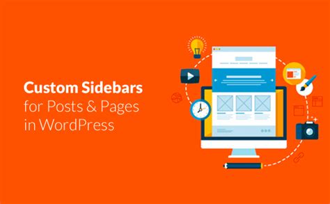 how to display different sidebar for each post and page in wordpress