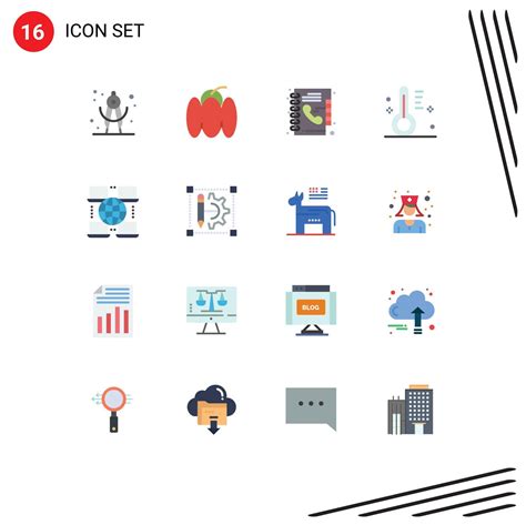 16 Universal Flat Colors Set For Web And Mobile Applications Business Internet Directory