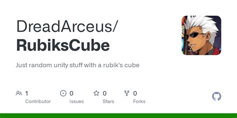 GitHub DreadArceus RubiksCube Just Random Unity Stuff With A Rubik S Cube