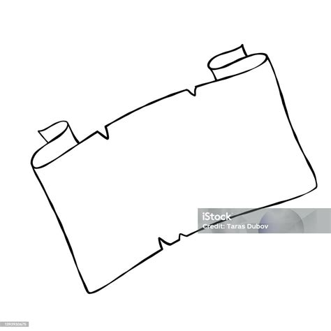 오래된 종이 텍스트에 대한 빈 파피루스 고대 문서 스케치 만화 템플릿 0명에 대한 스톡 벡터 아트 및 기타 이미지 0명 갈색 고대의 Istock