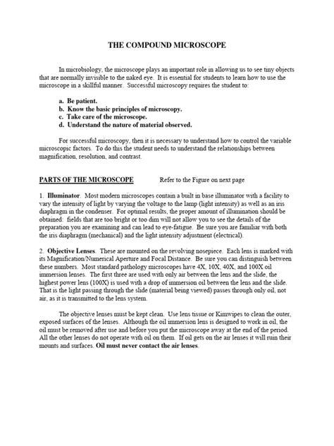 Microscope Pdf Microscope Angular Resolution