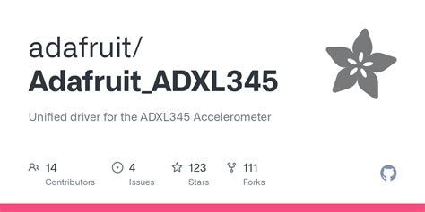 GitHub Adafruit Adafruit ADXL Unified Driver For The ADXL Accelerometer