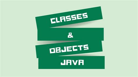 Classes And Objects Program In Java Youtube