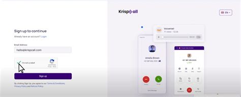How To Sign Up For Krispcall A Step By Step Guide Axiabits