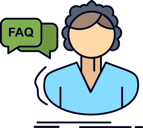 Faq Assistance Call Consultation Help Flat Color Icon Vector 19113680 Vector Art At Vecteezy