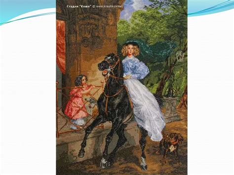 К. Брюллов. Картина "Всадница" - презентация онлайн