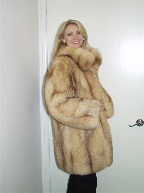 Fur Coat Red Fox Fur Coat