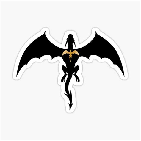Fourth Wing Dragons Sticker For Sale By Iamverylost Redbubble