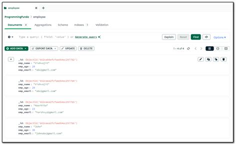 how to insert documents in mongodb collection