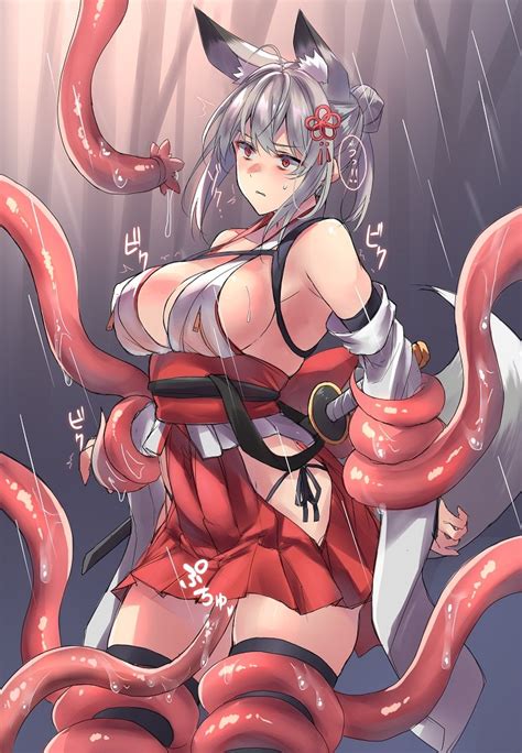 Sawaya Mizukazu Original 1girl Animal Ear Fluff Animal Ears Bare