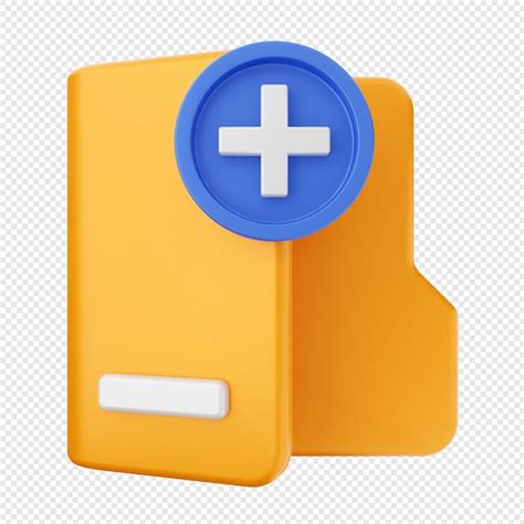 Premium Psd 3d Folder Document File