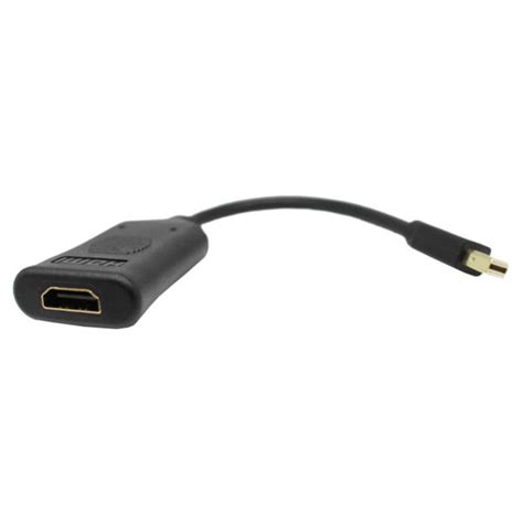 Active Mini DP To HDMI 4K 30Hz Adapter Gold Touch