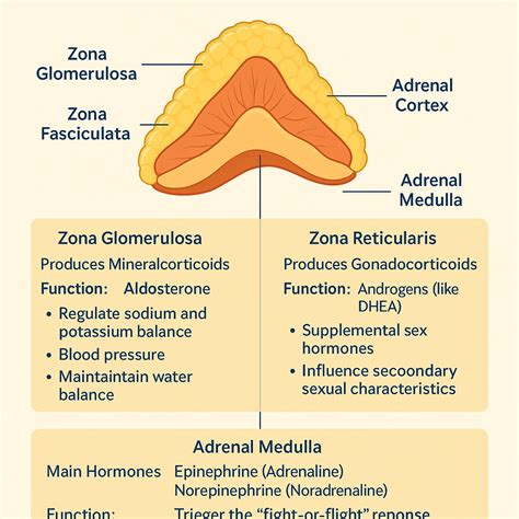 Functions Of Cortical And Medullary Hormones