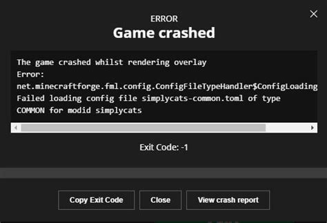 Minecraft Crash Error Help R Error Fix