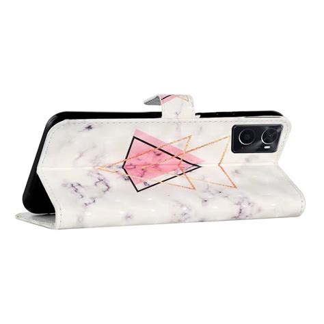 For Oppo A36 A76 A96 Oil Embossed 3d Drawing Leather Phone Case
