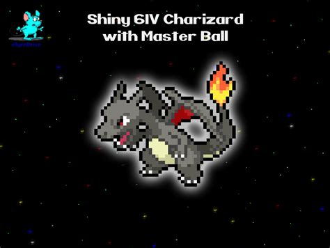 Shiny Charizard Sprite Pixel