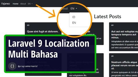 fajar windhu zulfikar on linkedin tutorial laravel 9 localization