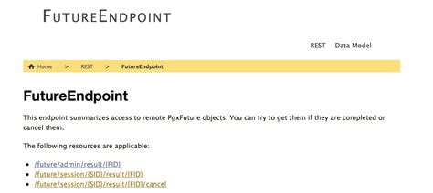 Pgx Rest Api Docs Outdated Oracle Forums