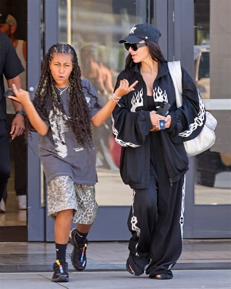 Kim Kardashian And North West Show Off Their Edgy Style In New York