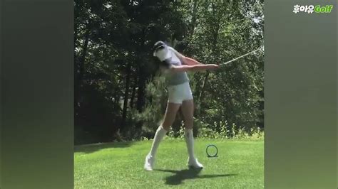 모델느낌~ 비율갑 몸매도 샷도👍👍👍 Klpga 조서영프로 골프스윙 Youtube