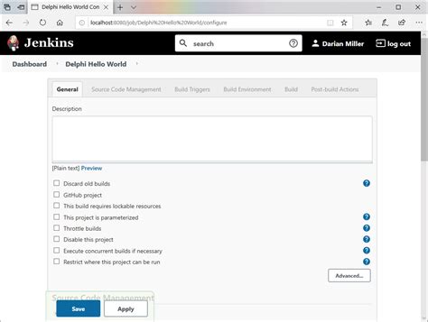 Getting Started With Cicd Using Delphi And Jenkins On Windows