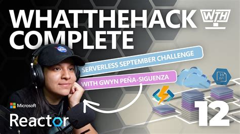 Completing The Whatthehack Serverless Project 12 Of 12 Youtube