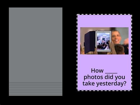 Quantifiers Speaking Cards