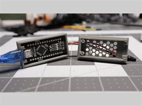 arduino nano case 3d print details