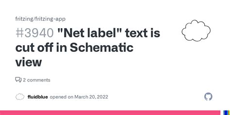 Net Label Text Is Cut Off In Schematic View · Issue 3940 · Fritzingfritzing App · Github