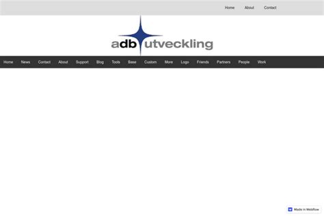 Horizontal Scrollable Menu Webflow