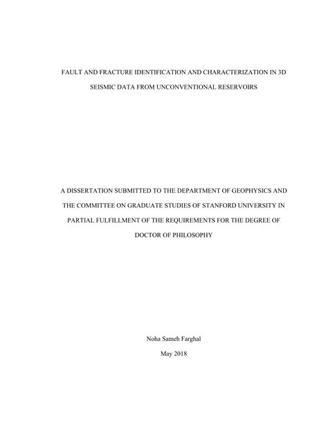 Pdf Fault And Fracture Identification And Characterization In 3d Seismic Data From