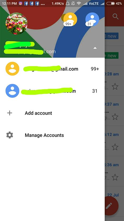 Authentication How To Handle Multiple Accounts On A Single Android
